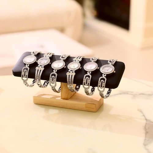Bracelet Display Tower Jewelry Holder Organizer Rack 1-tiered Flat PU ...