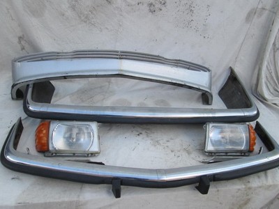 Mercedes R107 380SL 450SL 560SL EURO conversion Headlight bumpers (USED ...