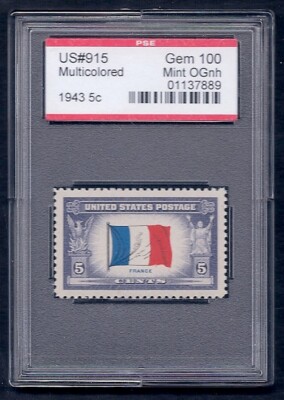 MALACK 915 GEM OG NH, w/PSE (GRADED 100, ENCAPSULATED), gg0106 | eBay