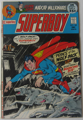Superboy #180 (Dec 1971, DC), NM condition, Secret Origin of Bouncing ...