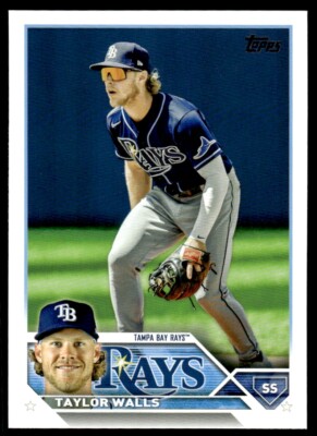 2023 Topps Baseball Card Taylor Walls A Tampa Bay Rays #625 | eBay