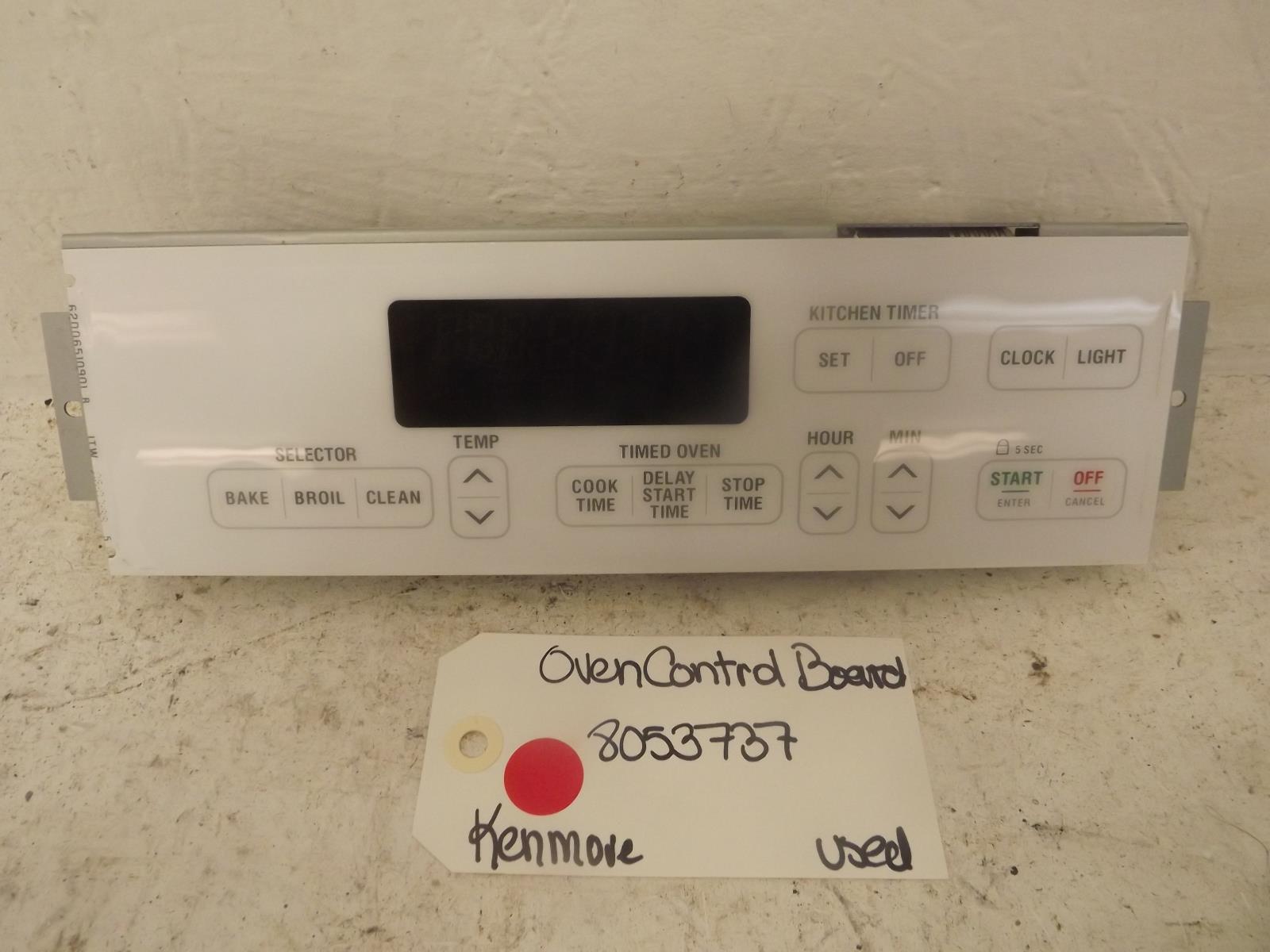 Kenmore Range 8053737 Oven Control Board Used | eBay