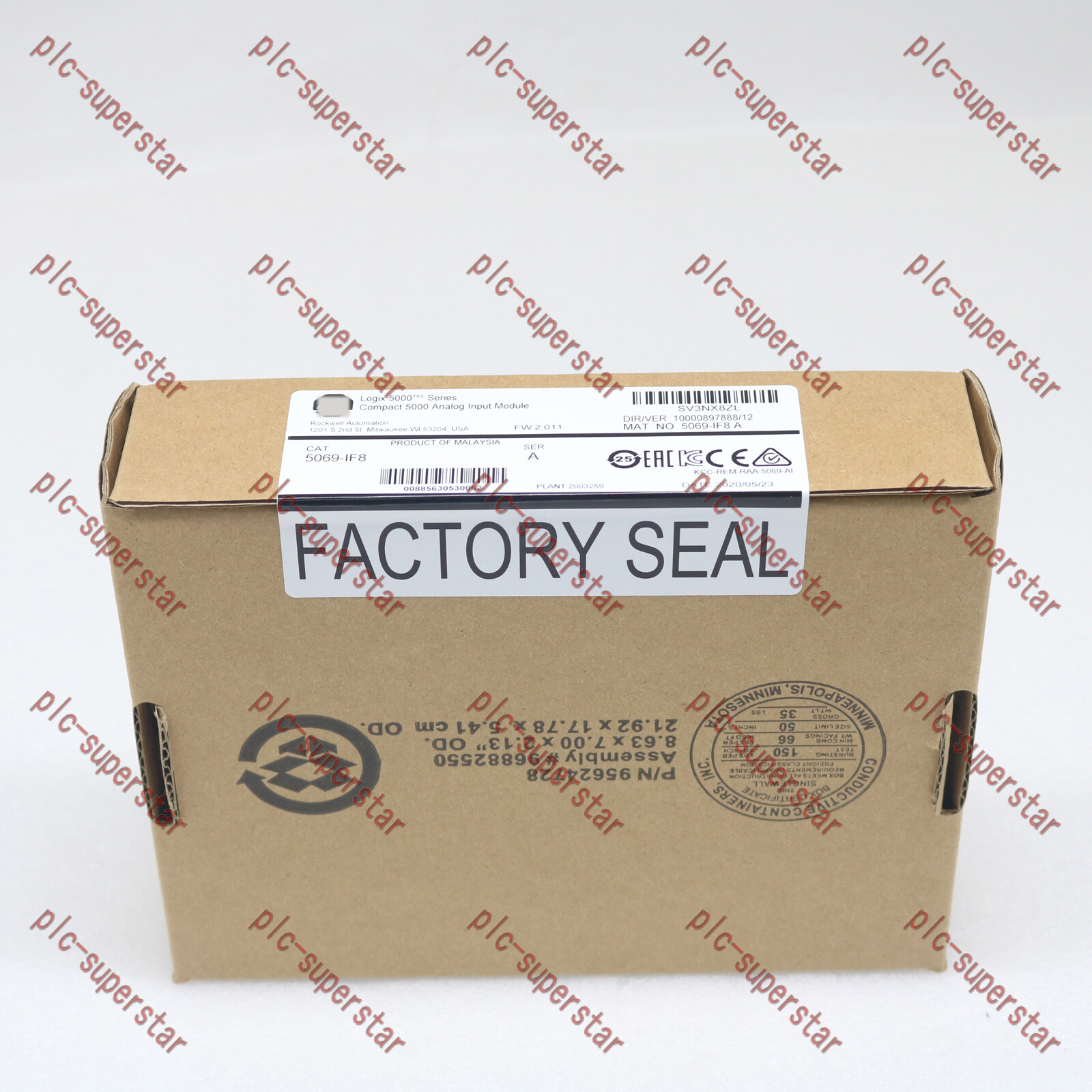 NEW IN BOX 5069-IF8 Series A CompactLogix 5000 Analog Input Module FAST ...