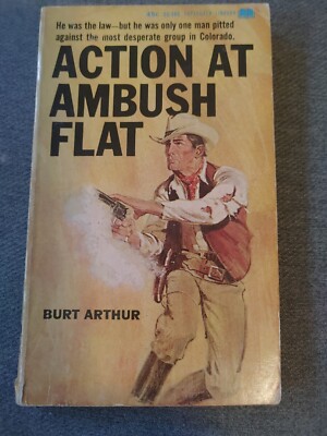Action at Ambush Flat by Burt Arthur 1966 Paperback Library | eBay