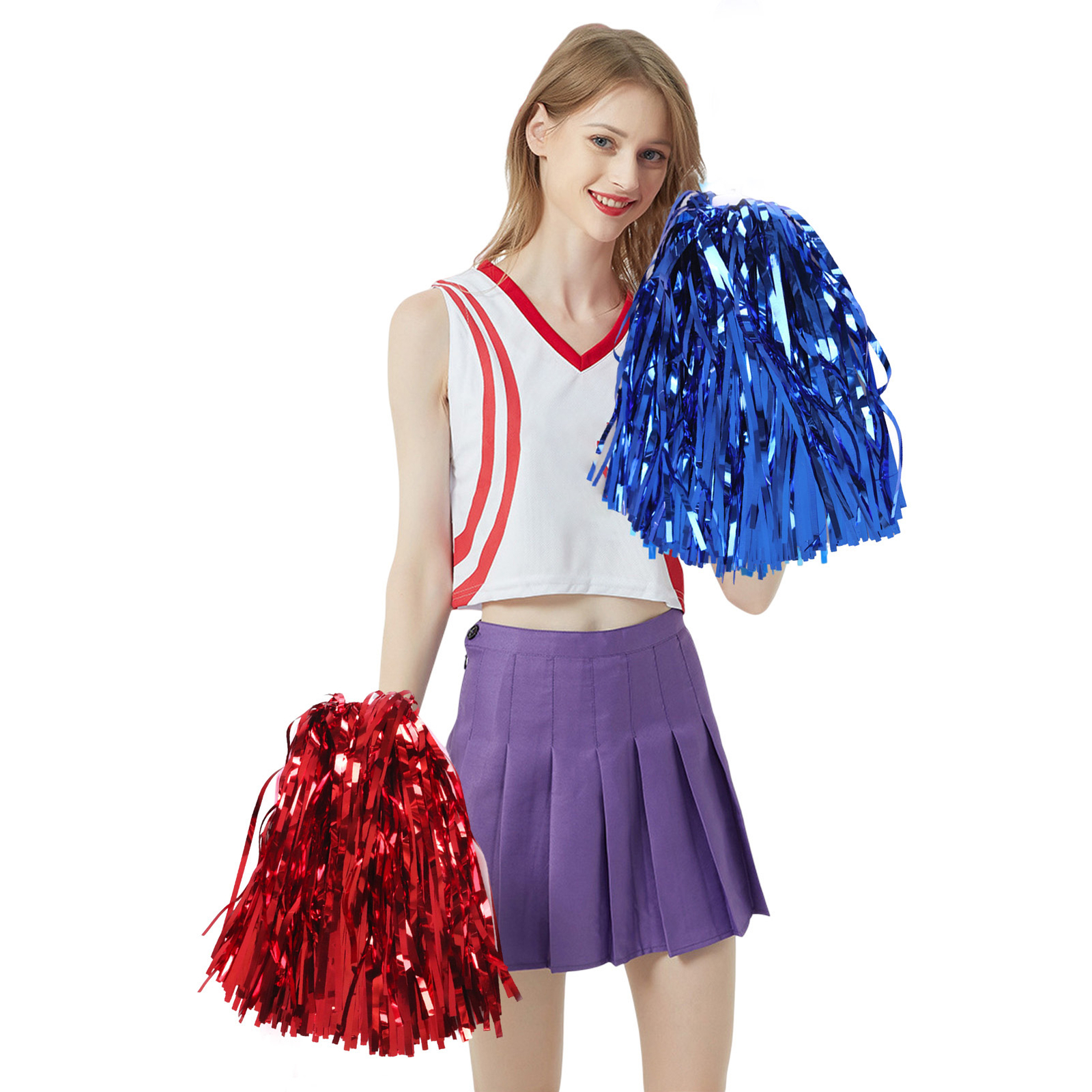 Cheerleader Lala Flower Portable Cheering Props Team Spirit Sports ...