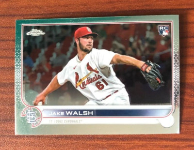 2022 Topps Chrome Update JAKE WALSH Rookie Card #USC156 RC Cardinals | eBay