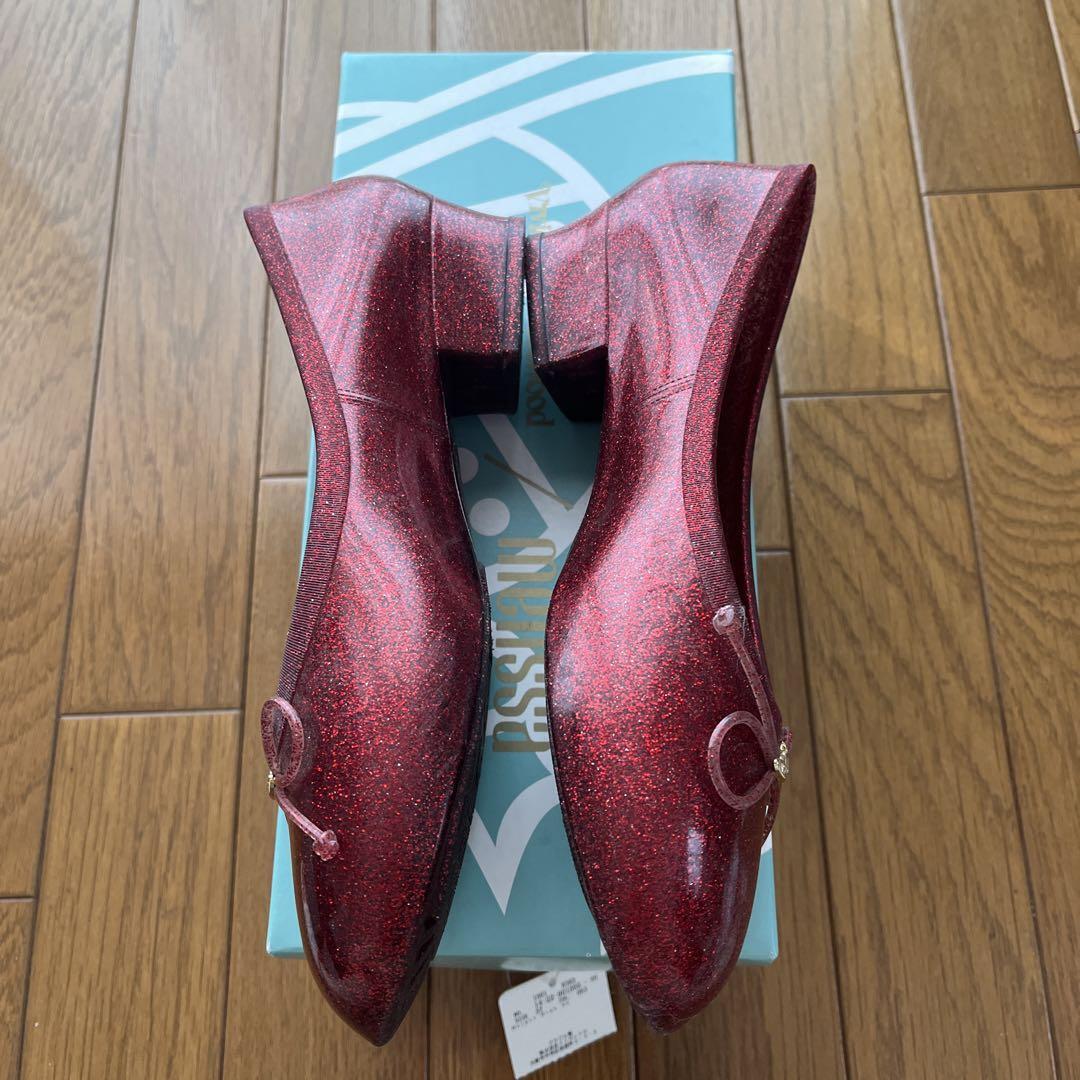 Vivienne Westwood× Melissa Lame Pumps US6 - Gem