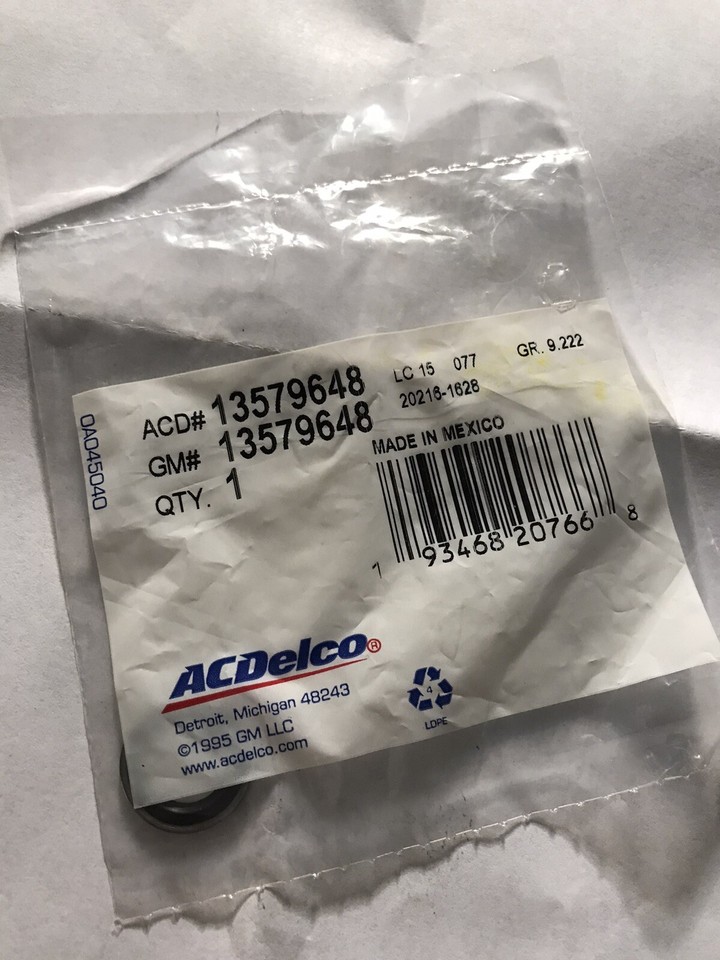 A/C Compressor Seal 13579648 ACDELCO GM ORIGINAL EQUIPMENT | eBay