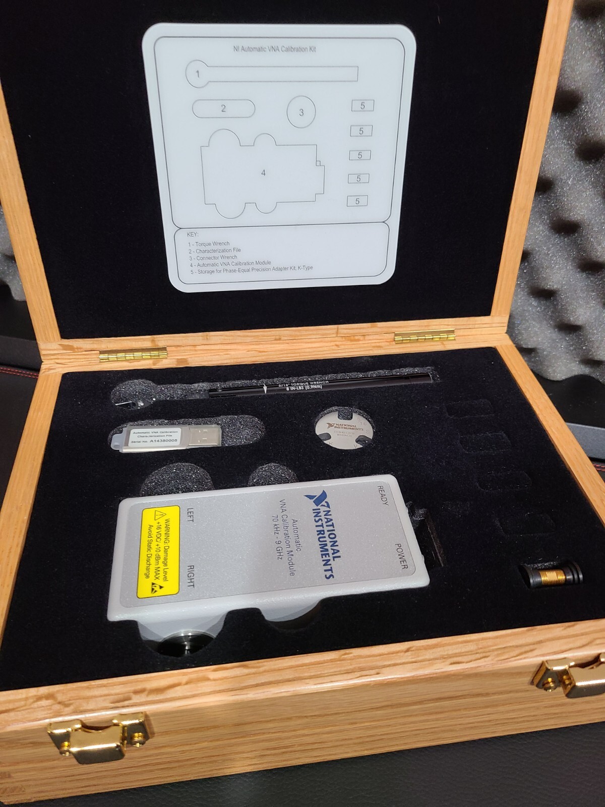 National Instruments Automatic VNA Calibration Kit, 70kHz - 9GHz, 2 ...