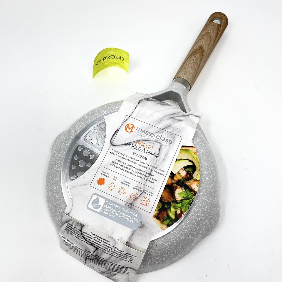 Frying Pan Masterclass Cookware Nonstick Pan & Skillet 8 Inch High ...