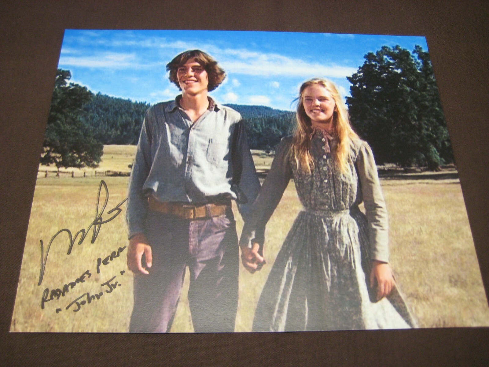 RADAMES PERA' JOHN JR RARE LITTLE HOUSE ON THE PRAIRIE AUTOGRAPHED 8X10 ...