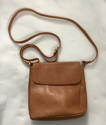 JOBIS Tan Cross Body Bag Genuine Soft Leather. | eBay