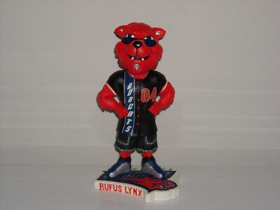 Rufus Lynx Charlotte Bobcats Mascot 2004 Bobblehead Nba Inaugural