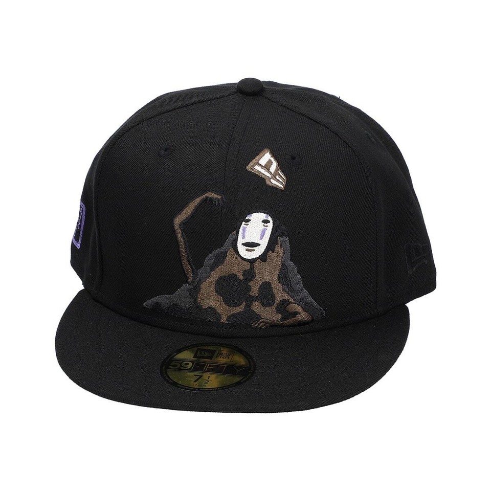 PRE New Era Cap 59FIFTY x Studio Ghibli Spirited Away Black Cap Size 7 ...