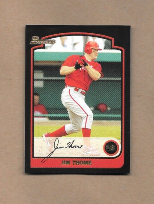2003 Topps Bowman Baseball Jim Thome Card #130 Hall of Fame! Phillies ...