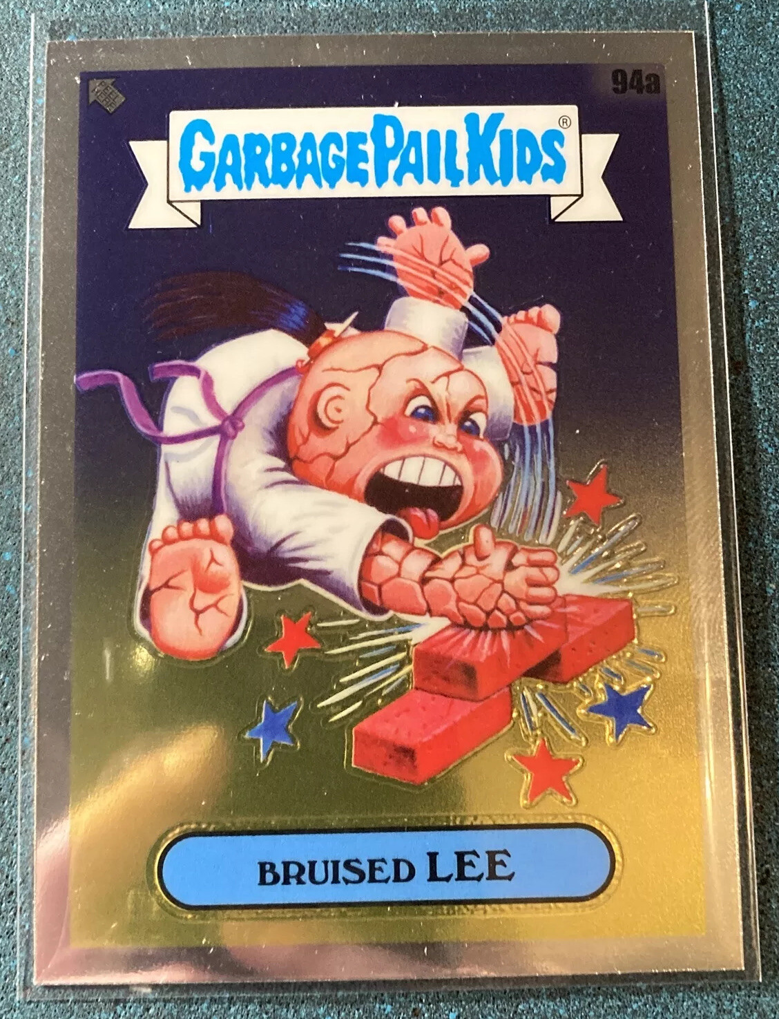 2020 TOPPS CHROME GARBAGE PAIL KIDS BRUISED LEE #94A REFRACTOR SERIES 3 ...