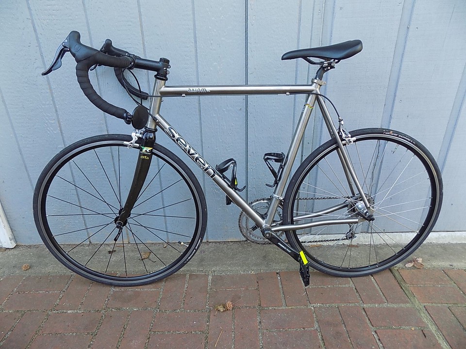 SEVEN AXIOM SL TITANIUM ROAD BIKE APPROX 57CM | eBay