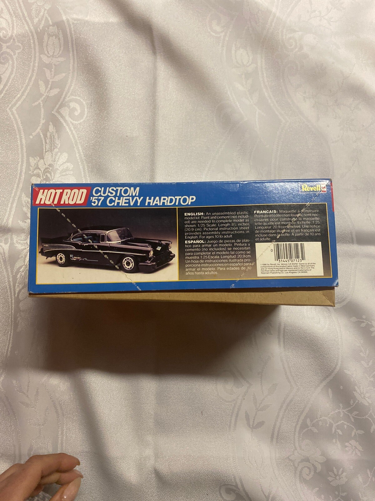 Vintage REVELL HOT ROD Custom '57 Chevy Hard Top Model Kit 1/25 Scale ...
