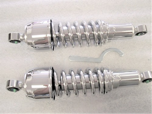 Yamaha XV1000 XV1100 Virago Heavy Duty Chrome Bobber Shocks 11.5" | eBay