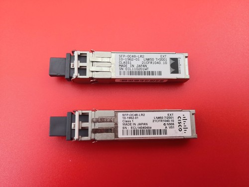 SFP-OC48-LR2 Genuinue Cisco Pluggable Long-reach 80KM 1550NM LC Used ...