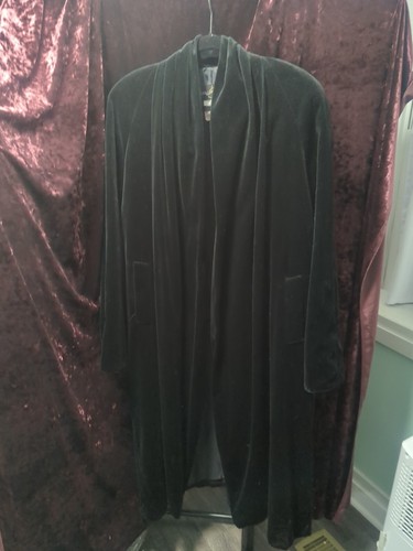 Vintage Velvet Opera Coat JS Collections Sz Medium | eBay