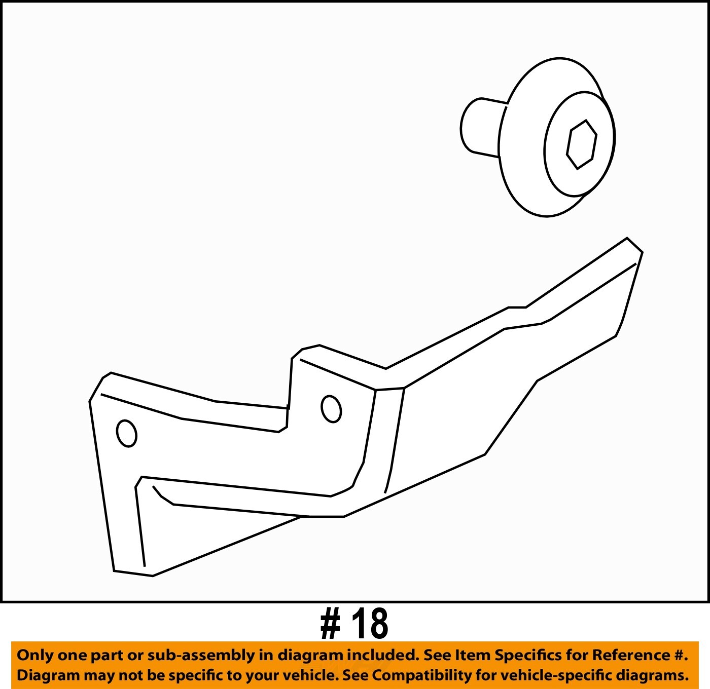 GM OEM Fender-Protector/Bracket/Support Right 23455142 | eBay