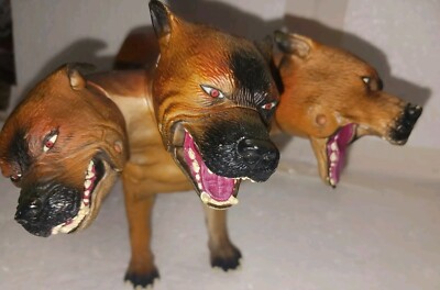 Harry Potter FLUFFY Cerberus 3 Headed Dog Action Figure - 2001 Warner ...