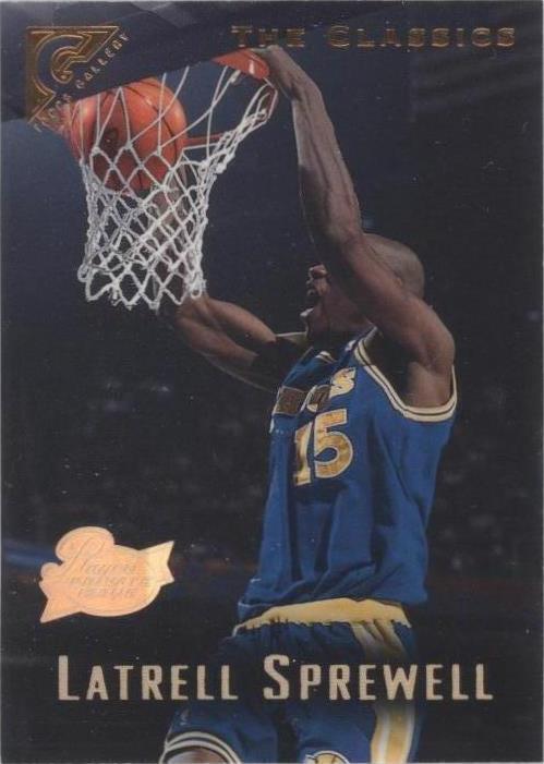 1995-96 Topps Gallery - The Classics Latrell Sprewell #100 Players ...