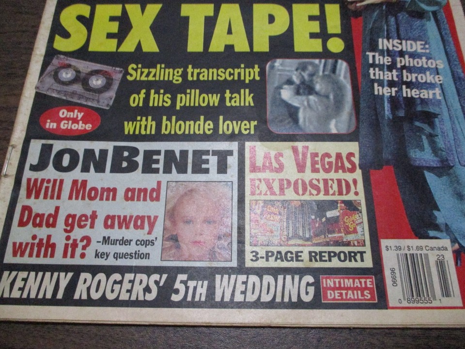 Globe June 10 1997 Frank & Kathy Lee Gifford, JonBenet Ramsey, Princess ...