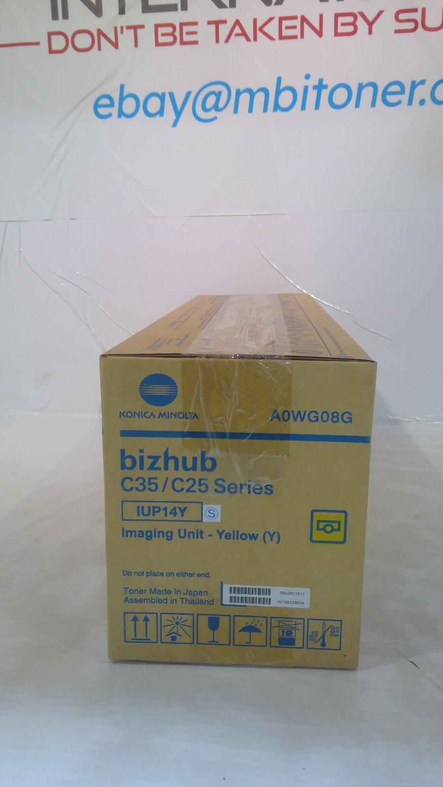 Genuine Konica Minolta BizHub C25/C35P Yellow Imaging Unit A0WG08G ...