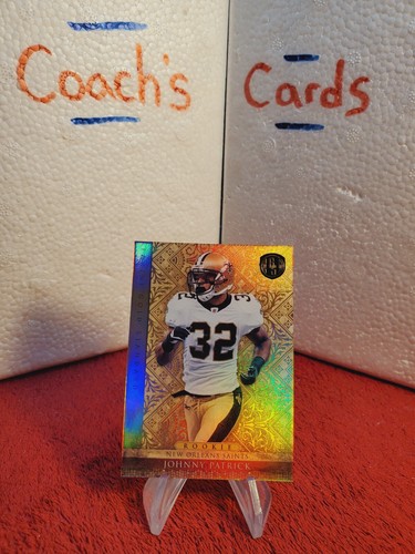 2011 Gold Standard Johnny Patrick Rookie #/299 New Orleans Saints ...