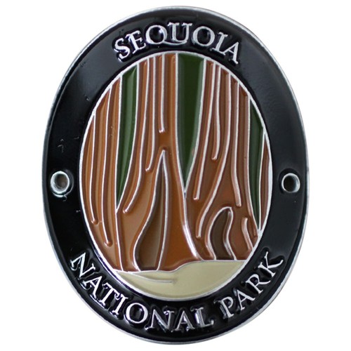 Sequoia National Park Walking Stick Medallion - California Redwoods ...