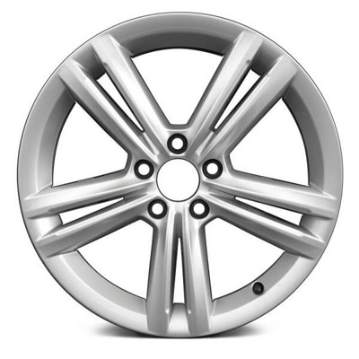 Wheel For 2012-2015 Volkswagen Passat 18x8 Alloy 5 Double Spoke 5-112mm ...