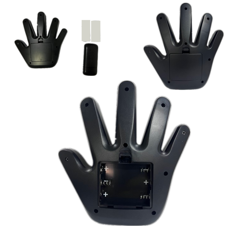 6 Color Finger Gesture Light with Remote LED Car Back Window Sign Hand ...