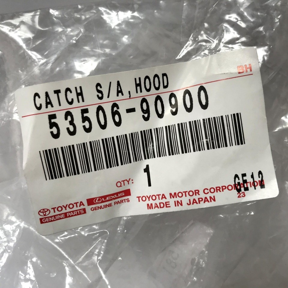 OEM Toyota 53506-90900 71-84 Land Cruiser BJ40 FJ40 Hood & Fender Catch ...