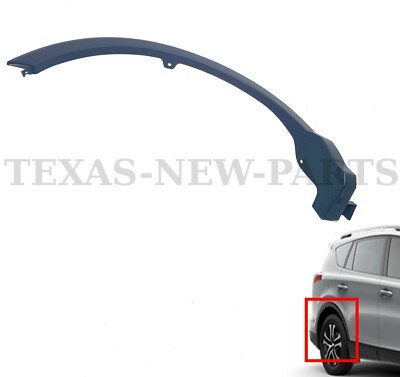 Fits 2016 2017 2018 Toyota Rav4 Right Rear Wheel Trim Arch Molding RH ...