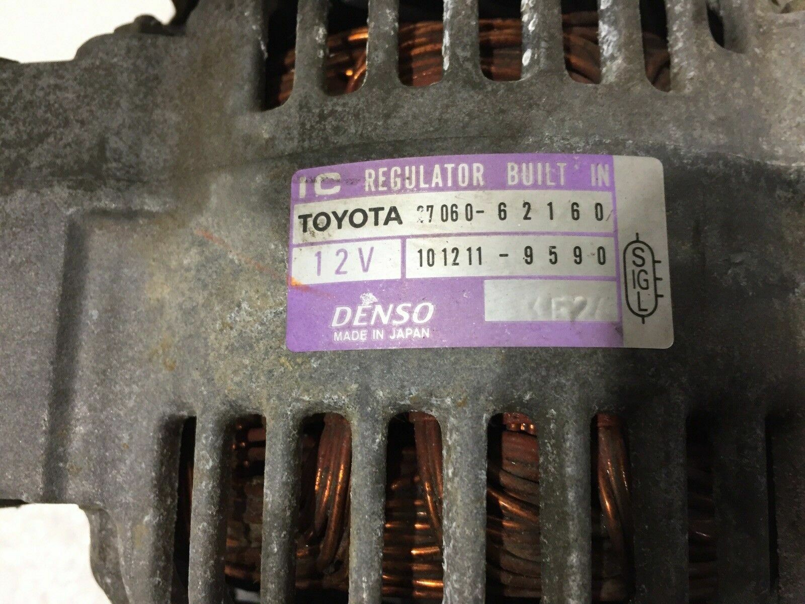 00 01 02 toyota tacoma tundra 4runner 3.4 5vzfe 80 amp alternator 27060 ...