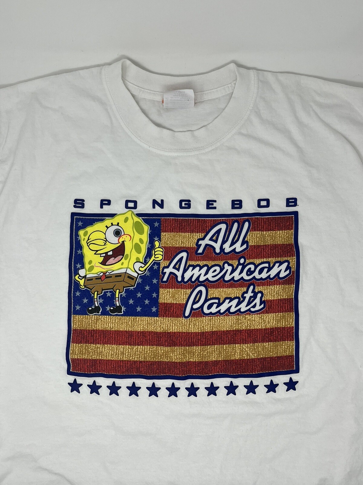Vintage 2003 Spongebob Squarepants All American Pants… - Gem