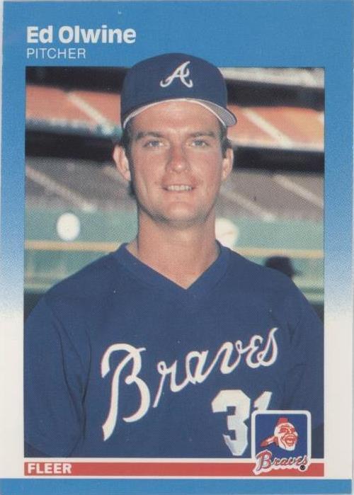 1987 Fleer - Ed Olwine #524 Glossy (RC) for sale online | eBay