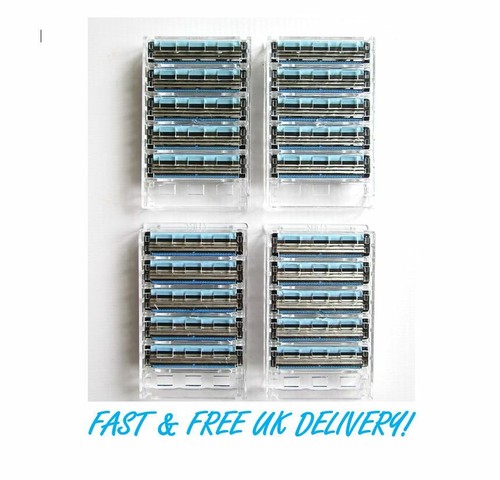 Triple blade razor blades to fit Gillette Sensor, Sensor 3, Excel - 1,5 ...