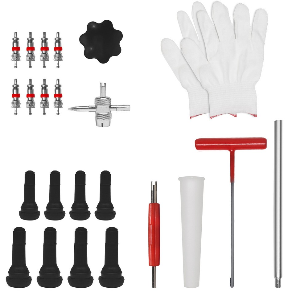 Tire Valve Stem Core Replacement Tool Kit TR413 Valve Core Remover ...