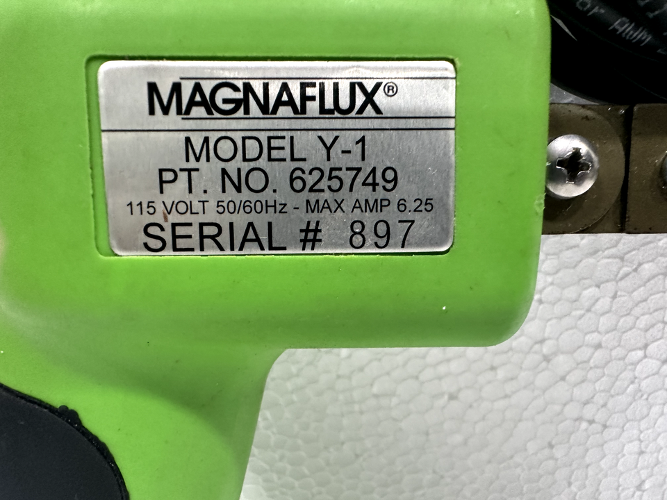 Magnaflux Y-1Magna Flux AC Electromagnetic Yoke Magnetic Particle Flaw ...