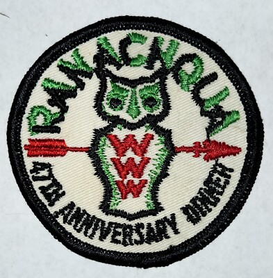 Lodge 4 Ranachqua eR1967-2 47th Ann Dinner Pocket Patch BSA | eBay