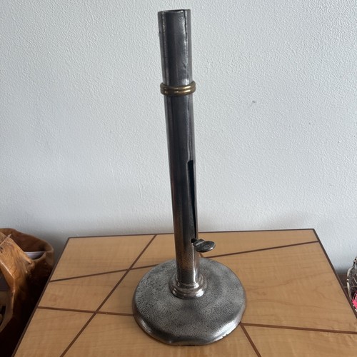 19th C Wedding Band Hog Scraper Candle Stick | eBay UK