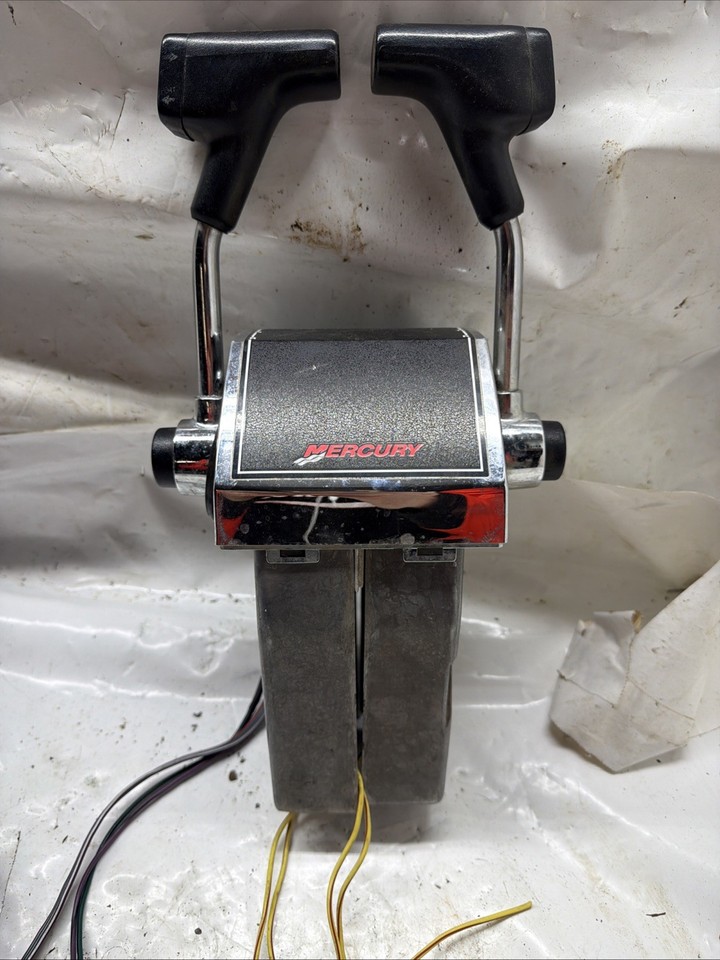 Mercury top dual throttle shifter control controller binnacle ...
