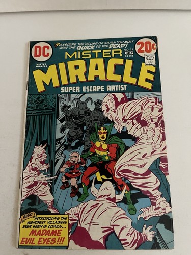 MISTER MIRACLE #14 DC Comics 1973 Jack Kirby VG/FN 5.0 Bronze Age | eBay