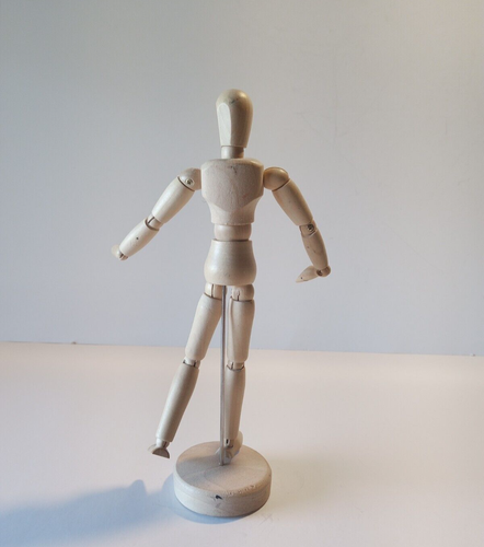 Wooden Artist Posable Model Figure Mannequin Articulated 8" Good ...