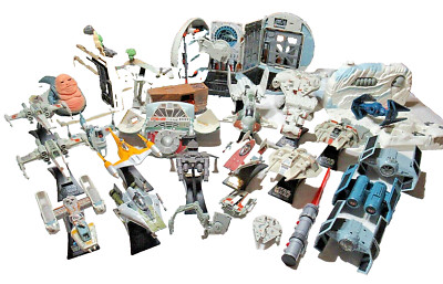 Star Wars Micro Machines Action Fleet MASSIVE Lot of 62 Pcs/Vehicles ...