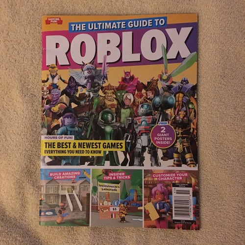 The Ultimate Guide To Roblox 2020 edition with 2 posters Gaming Fun! | eBay
