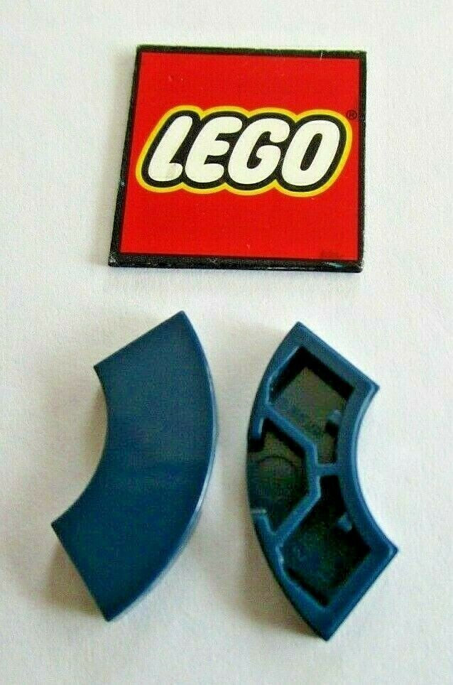 LEGO Tile 2x2 Curved Corner with Cutouts (Packs of 4) - Design 27925 / ...